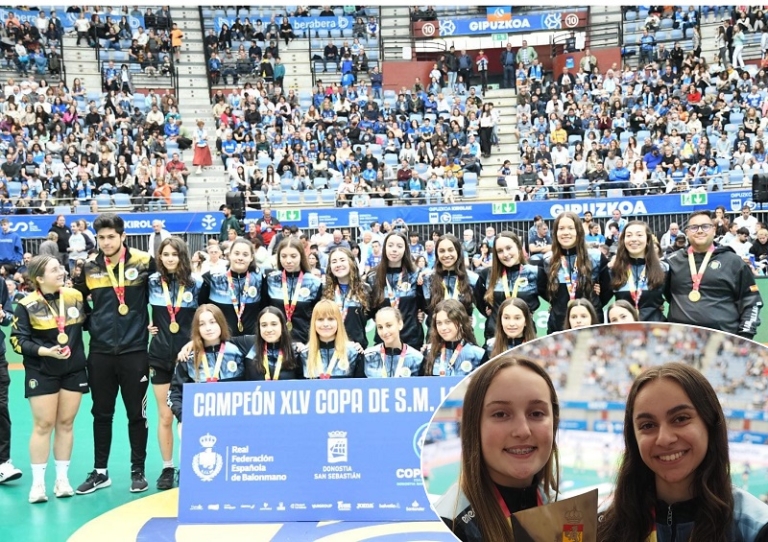 Las laguneras Alicia Pariente y Paula Vaquero, ganadoras de la Copa de ...
