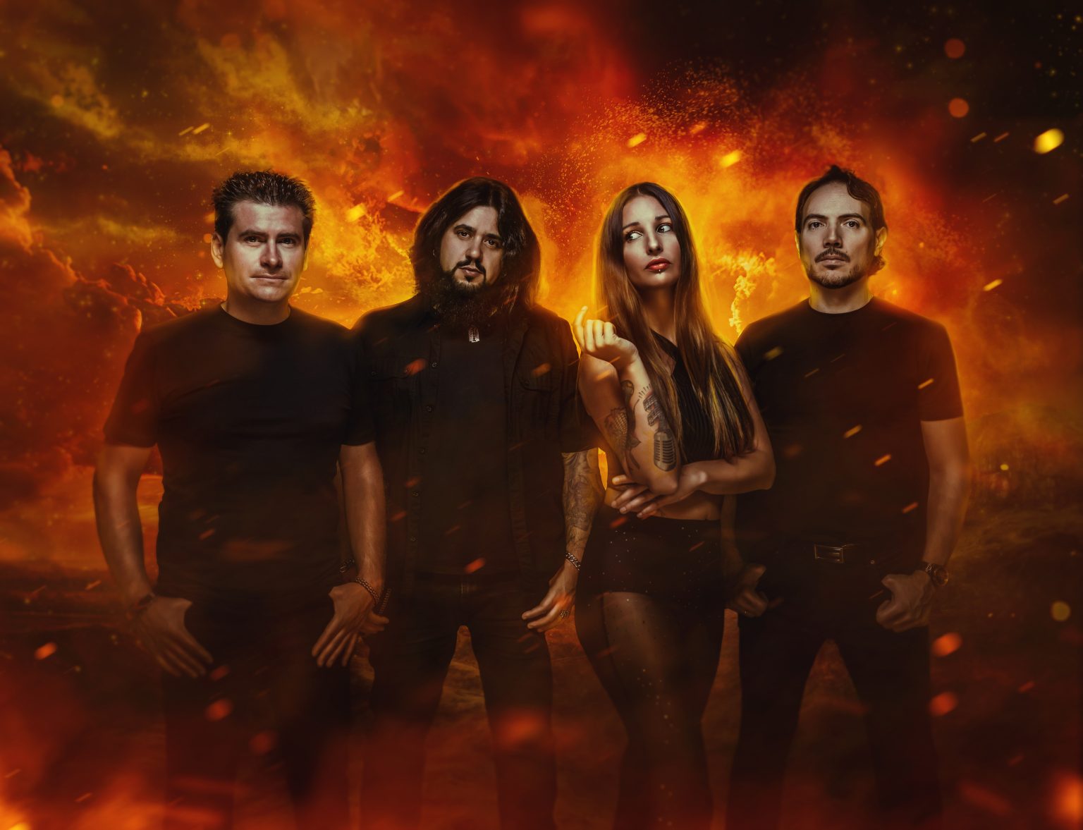 El grupo Xeria presenta 'Fuego', su ardiente nuevo disco - Laguna al Día